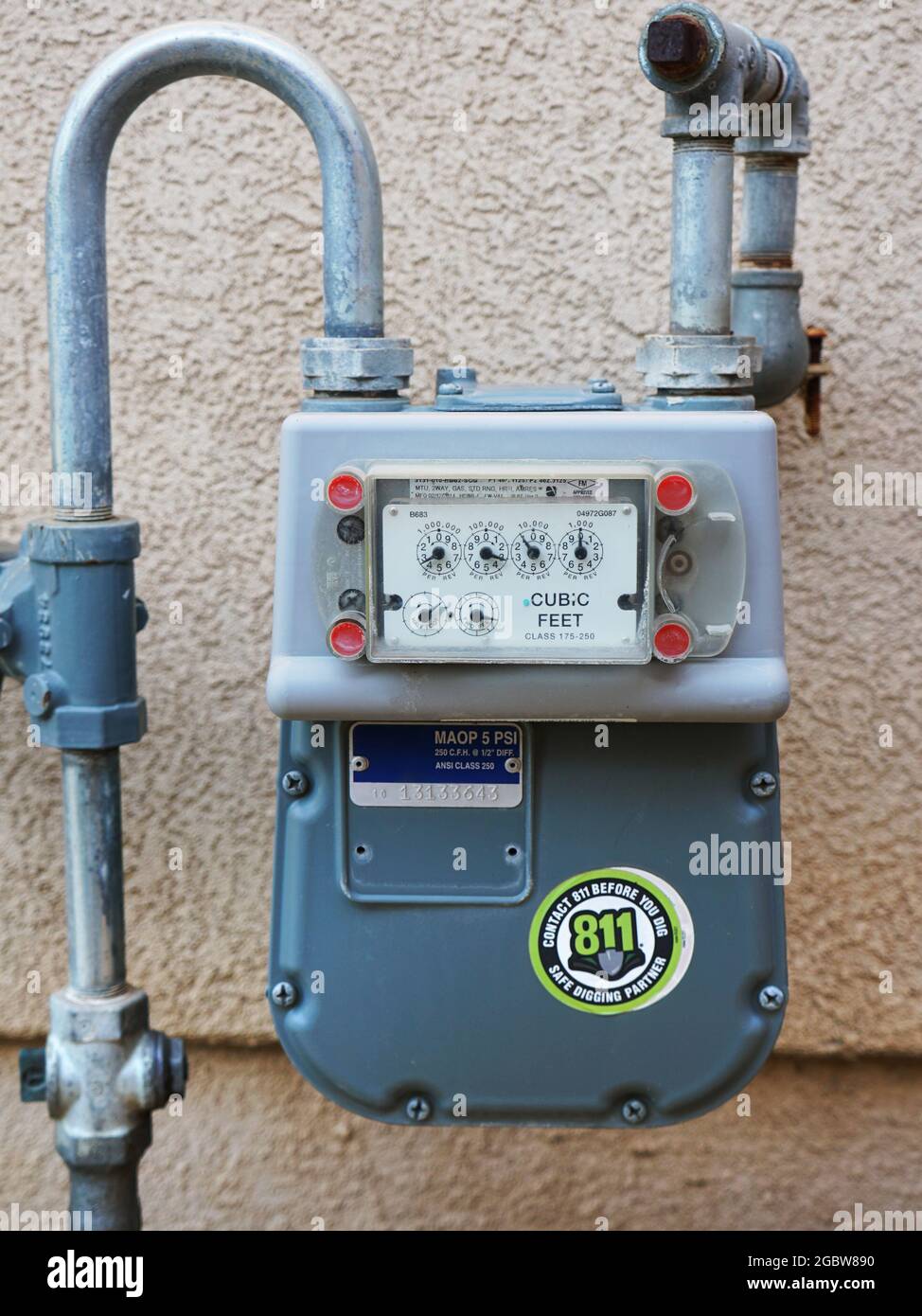 Electric meter dials hi-res stock photography and images - Alamy