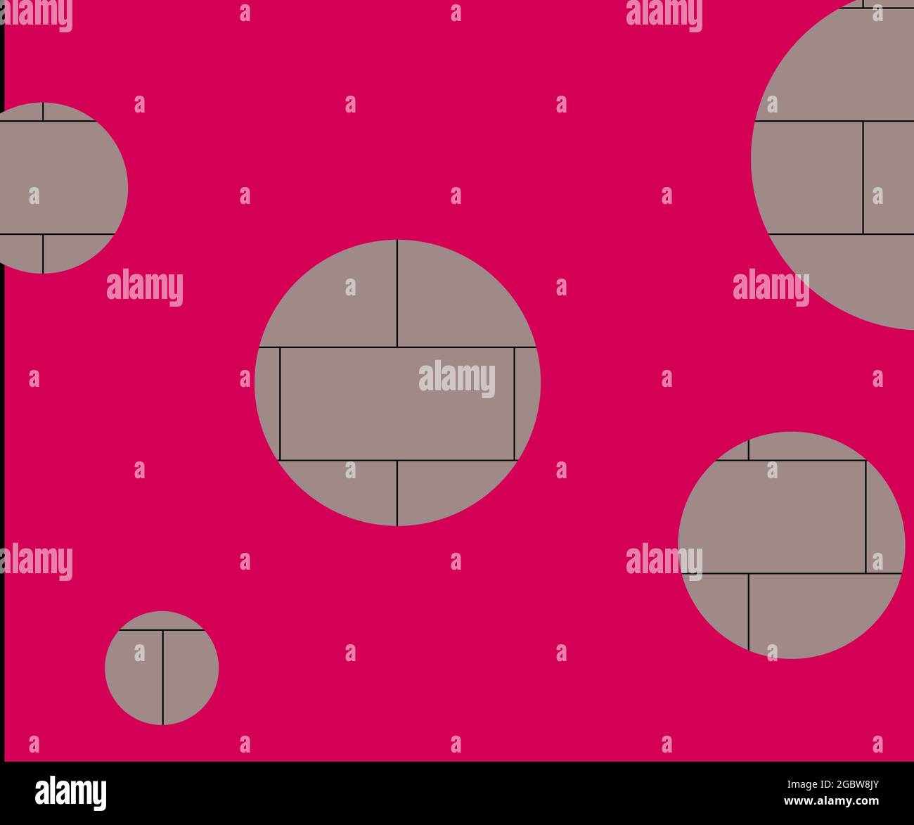 Painted wall including Concrete solid block work with pointing and ...