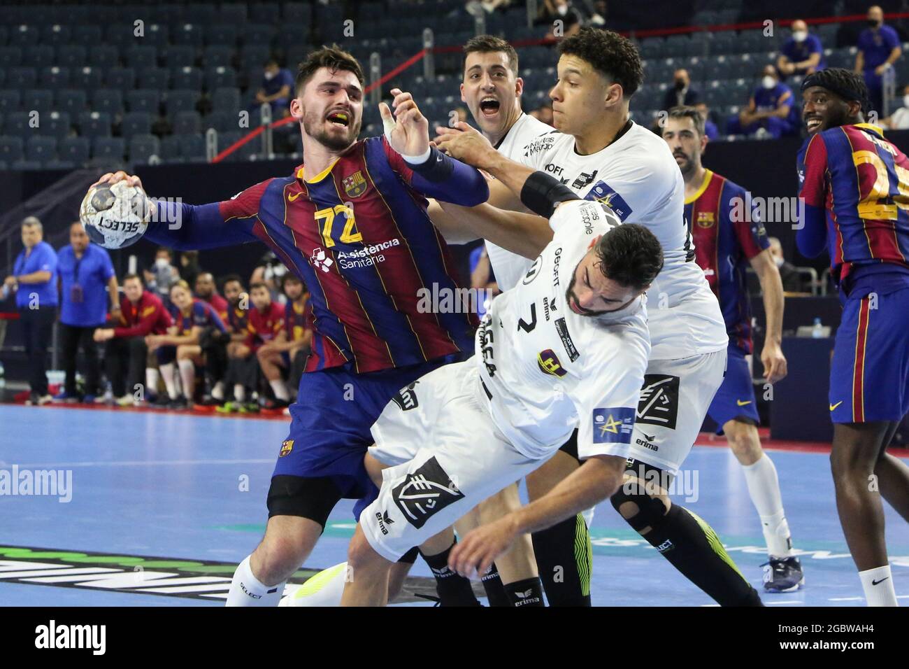 Ludovic Fabregas of FC Barcelone during the EHF Champions League Final4 ...