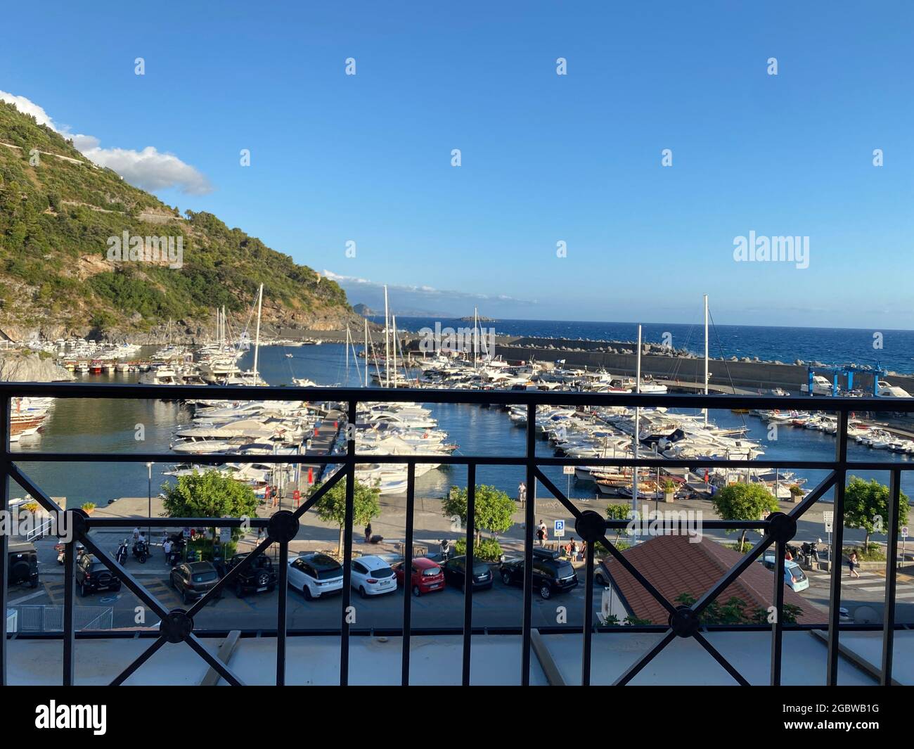 View of maratea porto from a balcony hi-res stock photography and ...