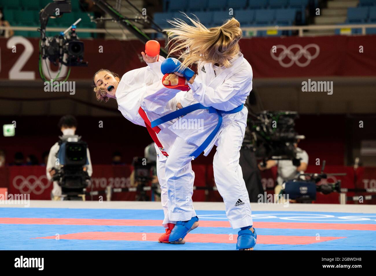 T'QUIO, TO - 05.08.2021: TOKYO 2020 OLYMPIAD TOKYO - Karate Kumite ...