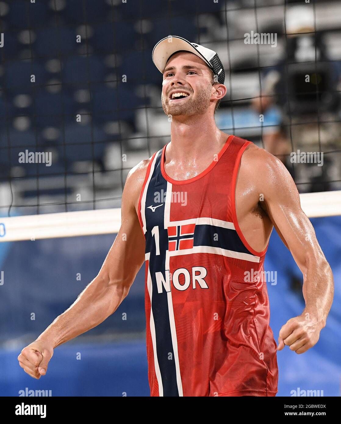 Tokyo, Japan. 5th Aug, 2021. Norway's Anders Berntsen Mol celebrates ...