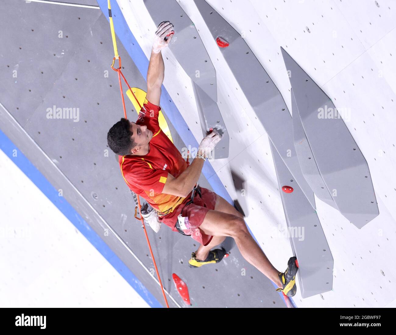 Tokyo, Japan. 5th Aug, 2021. Alberto Gines Lopez of Spain competes ...
