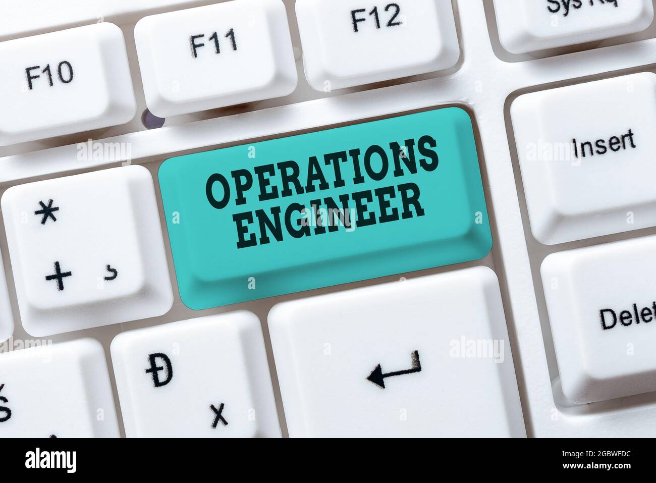 Handwriting text Operations Engineer. Business overview analyze and ...