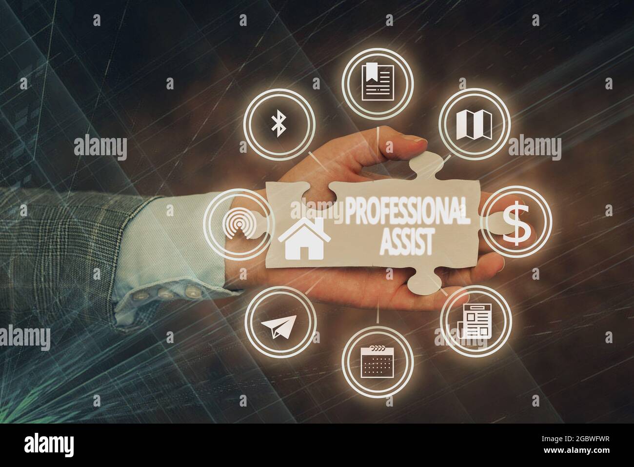 Inspiration showing sign Professional Assist. Concept meaning help a ...