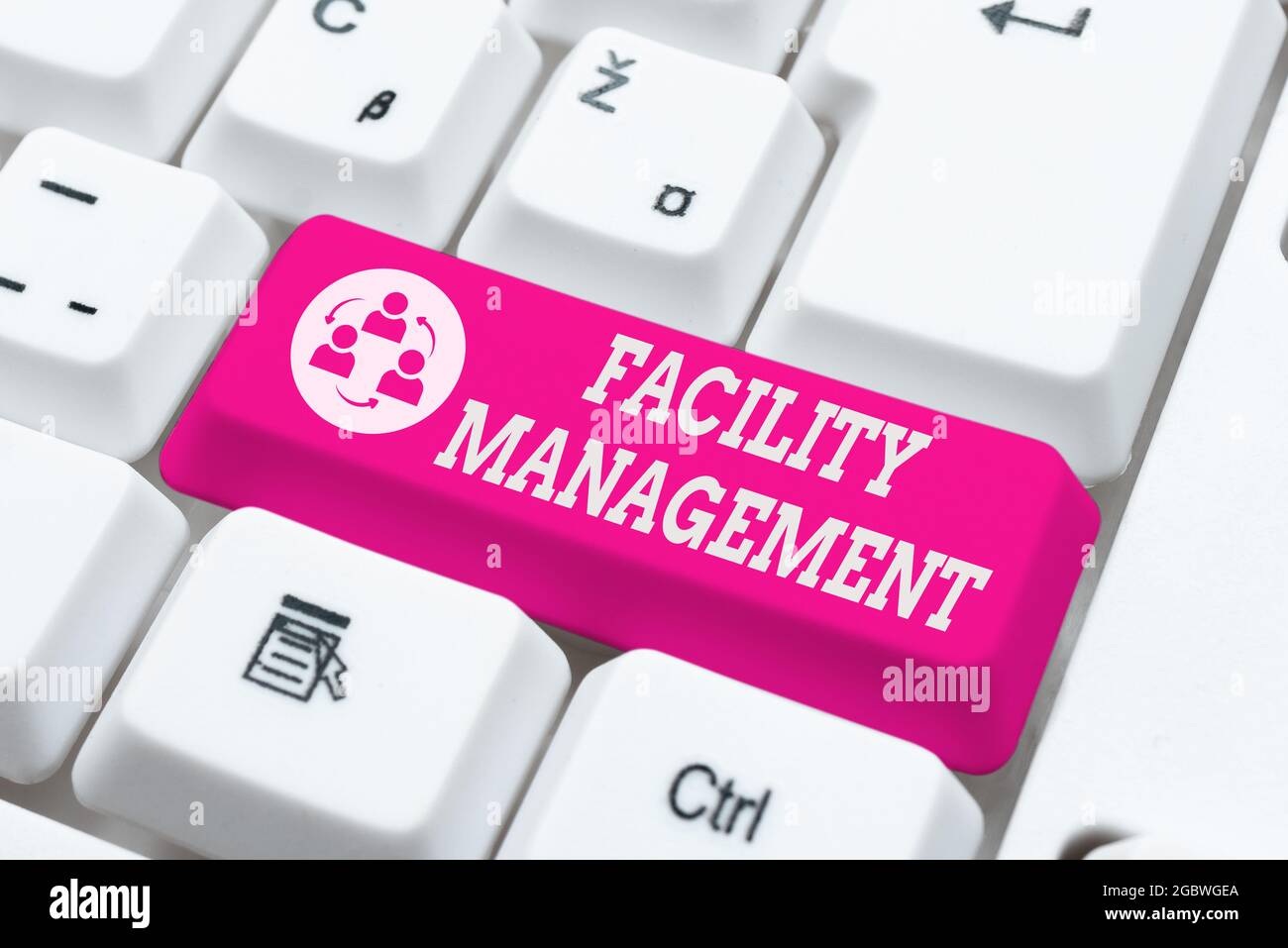 Inspiration showing sign Facility Management. Concept meaning ...