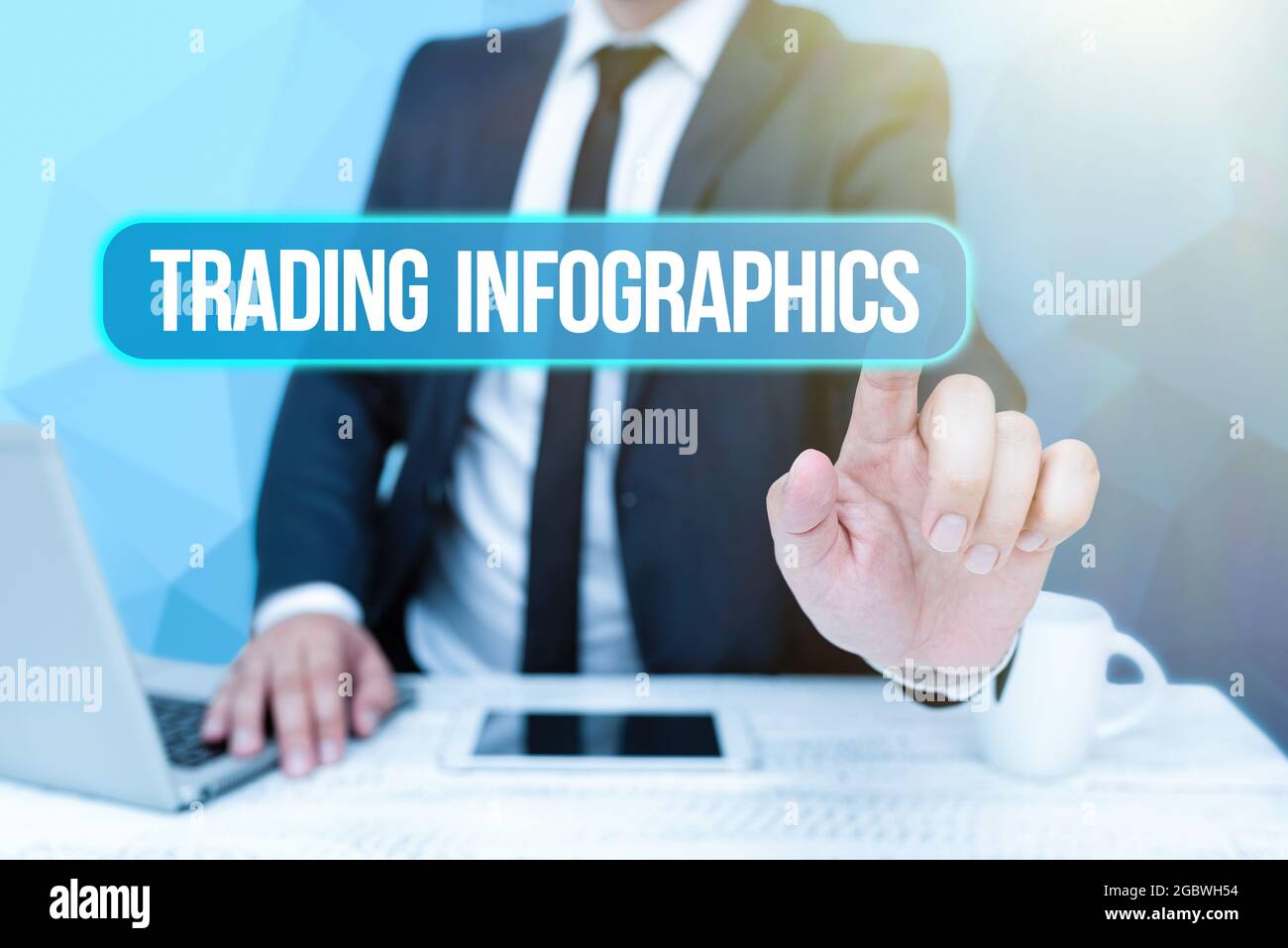 Text Showing Inspiration Trading Infographics Internet Concept Visual Representation Of Trade