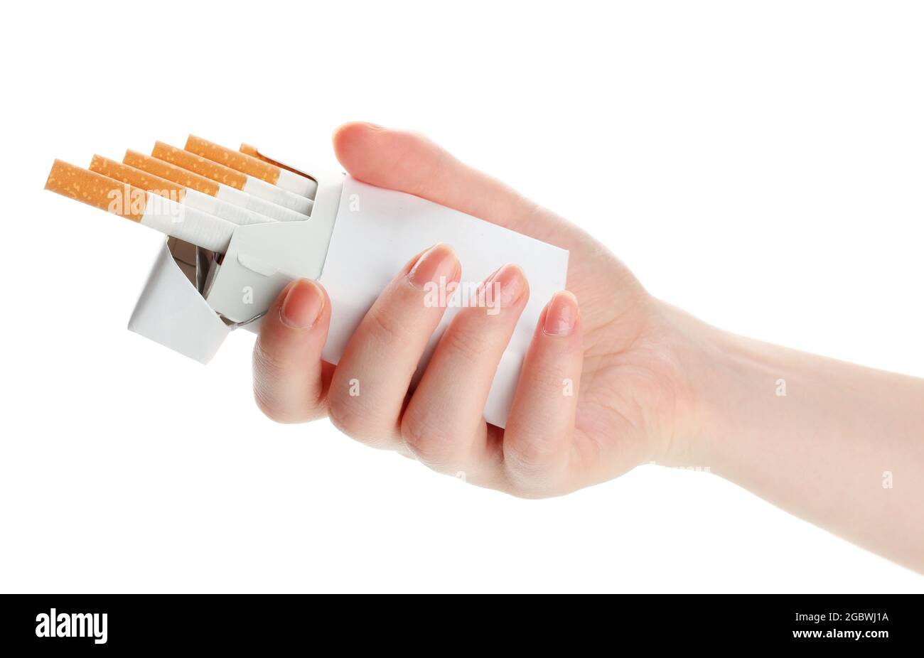 Female cigar smoker Cut Out Stock Images & Pictures - Alamy