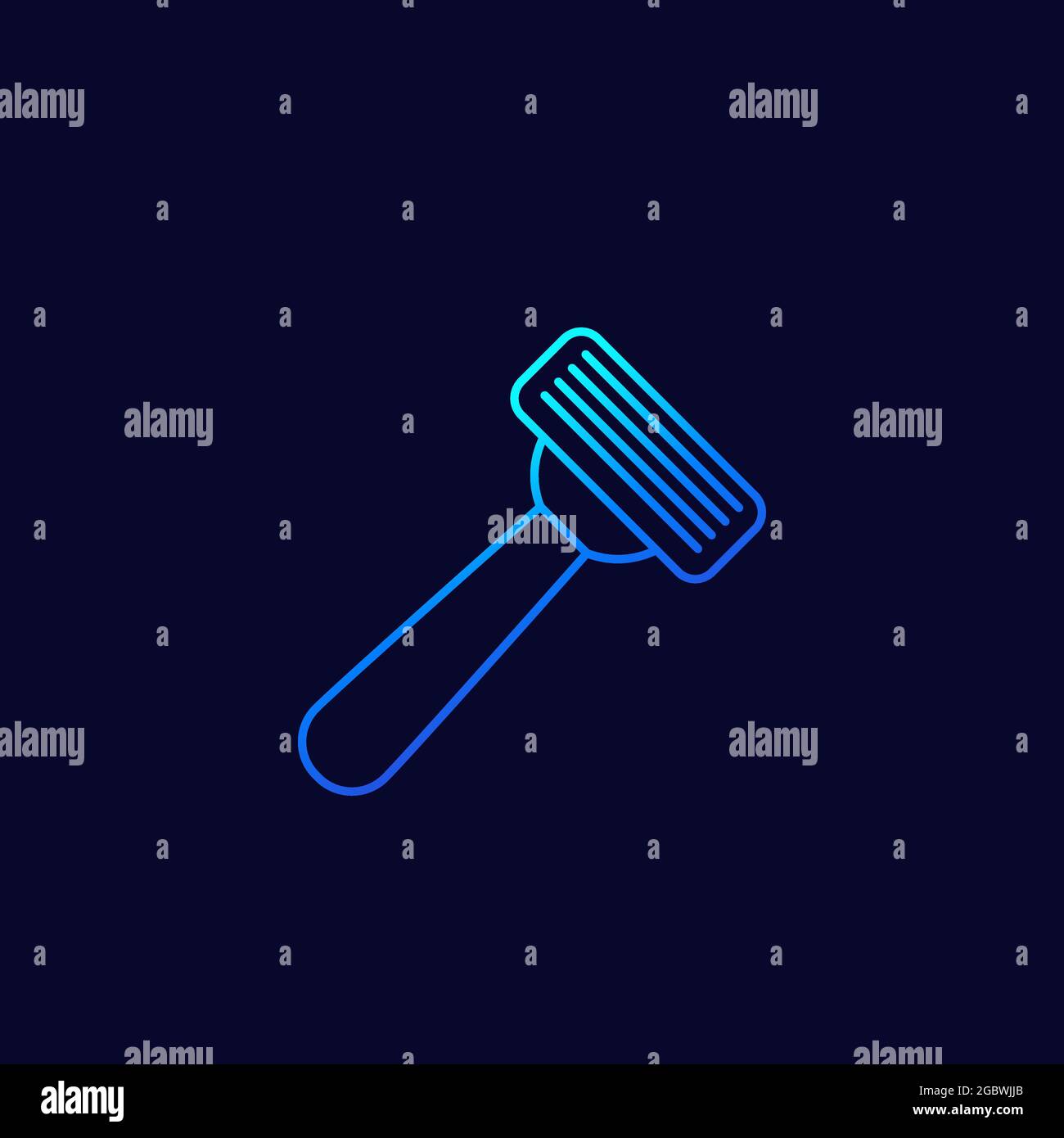 Sharp razor blade icon Stock Vector Images - Alamy