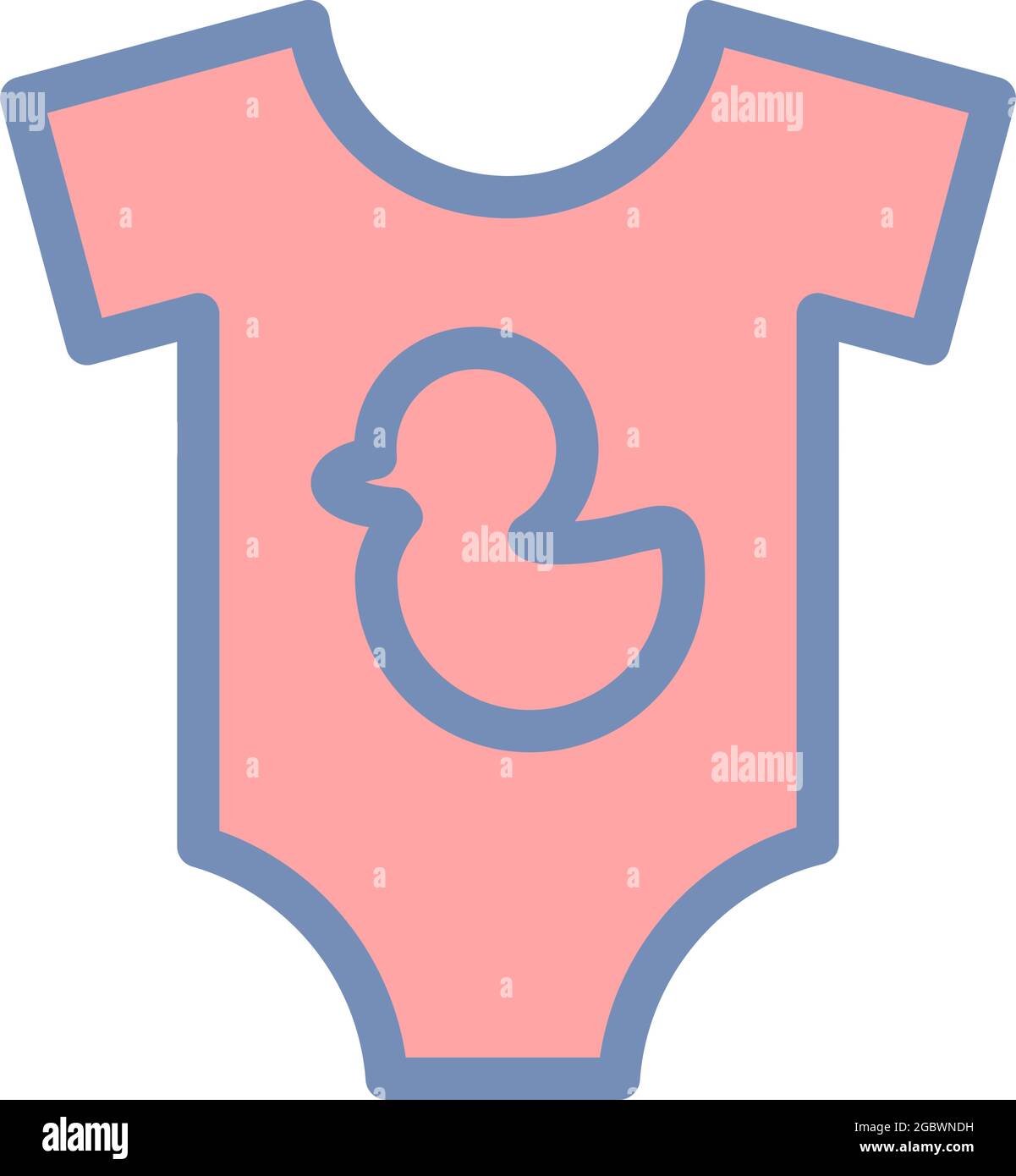 Newborn baby romper or jumpsuit or onesie for child clothing vector ...