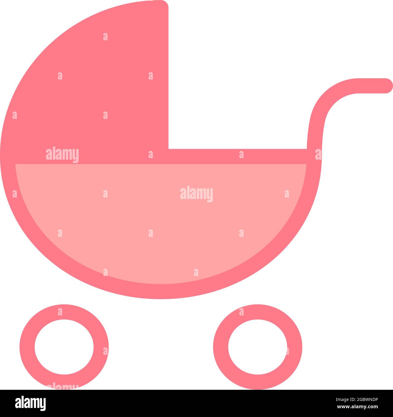 Child in stroller Cut Out Stock Images & Pictures - Alamy