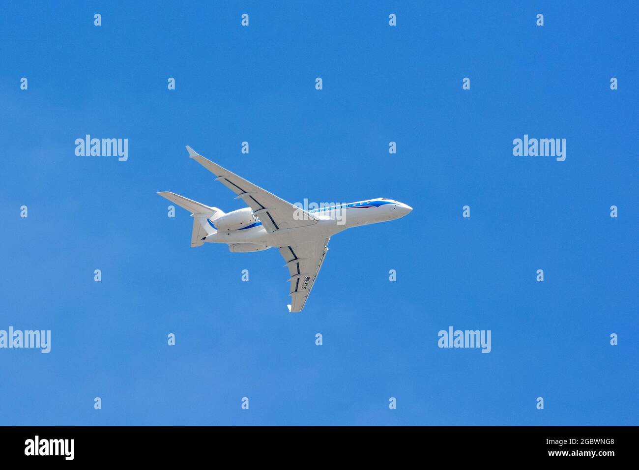 Bombardier Global 6000 airplane (business jet designed and manufactured ...