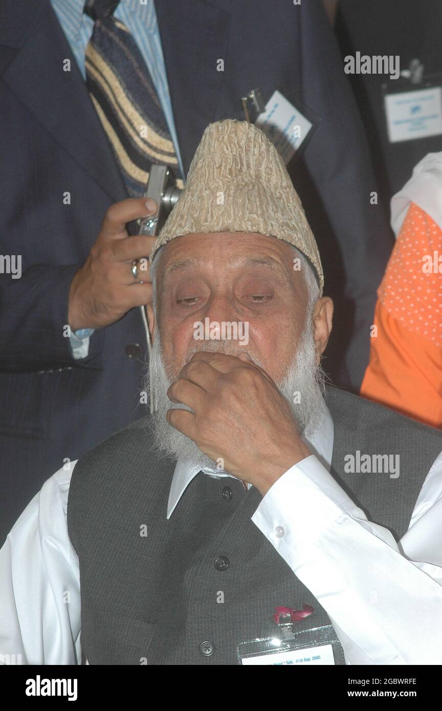 Sardar Abdul Qayyum Khan, former Prime Minister of Pakistan occupied ...
