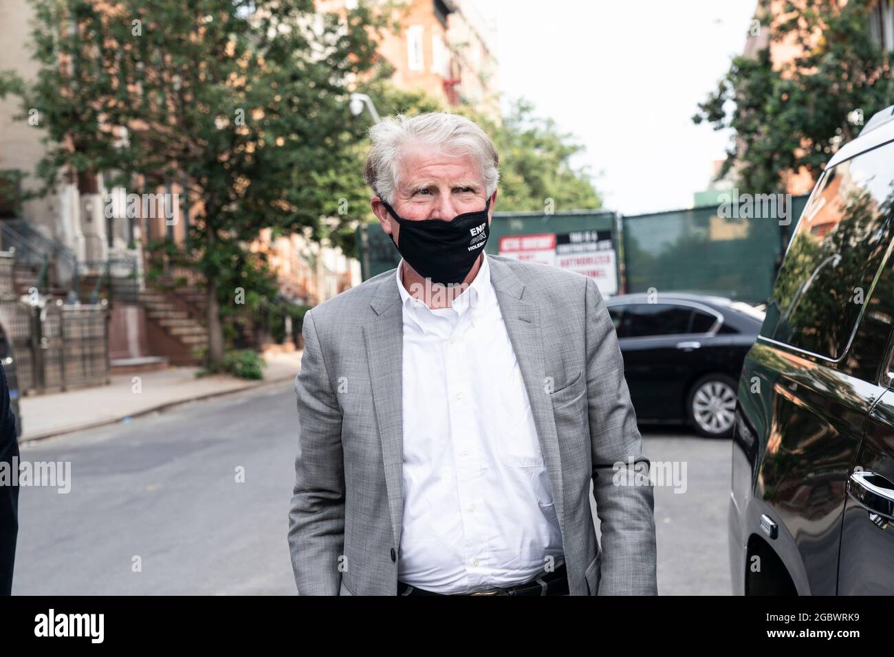 New York, NY - August 3, 2021: Manhattan district Attorney Cyrus Vance ...