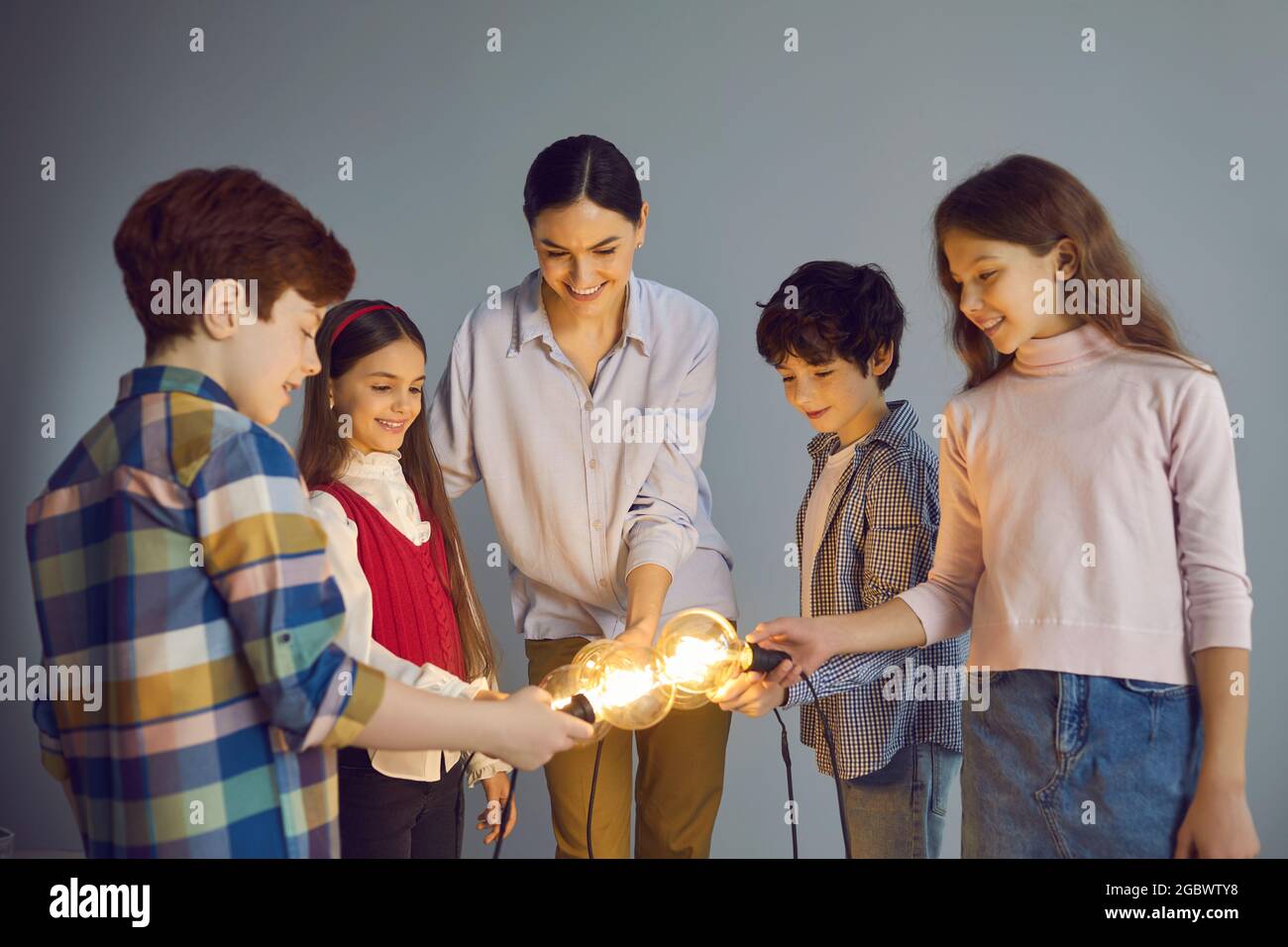 Bright future children hi-res stock photography and images - Alamy