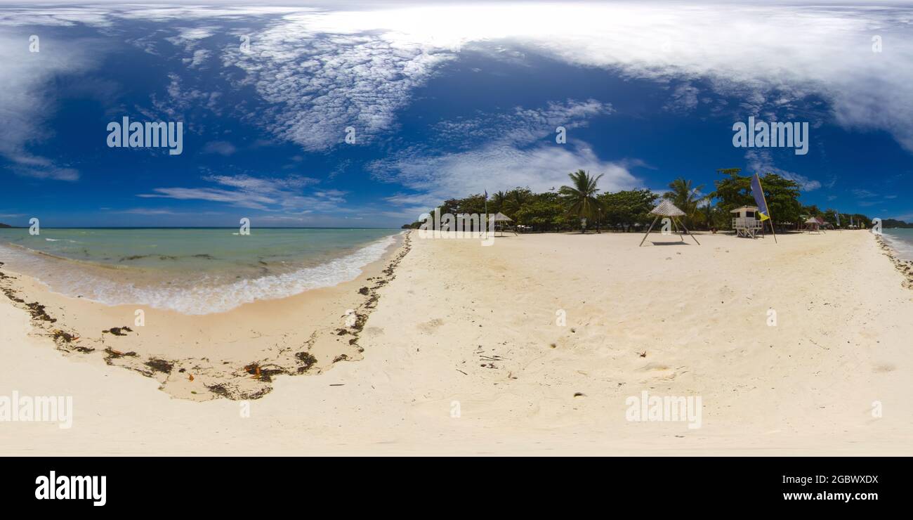 Tropical island beach 360 panorama hi-res stock photography and images ...