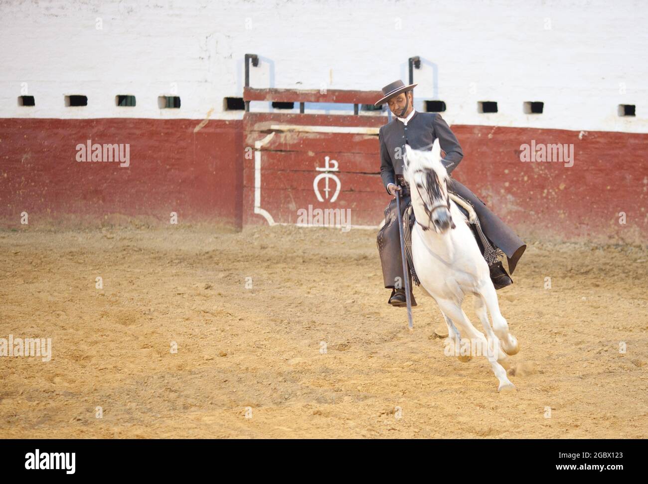 Garrocha pole horse riding hi-res stock photography and images - Alamy