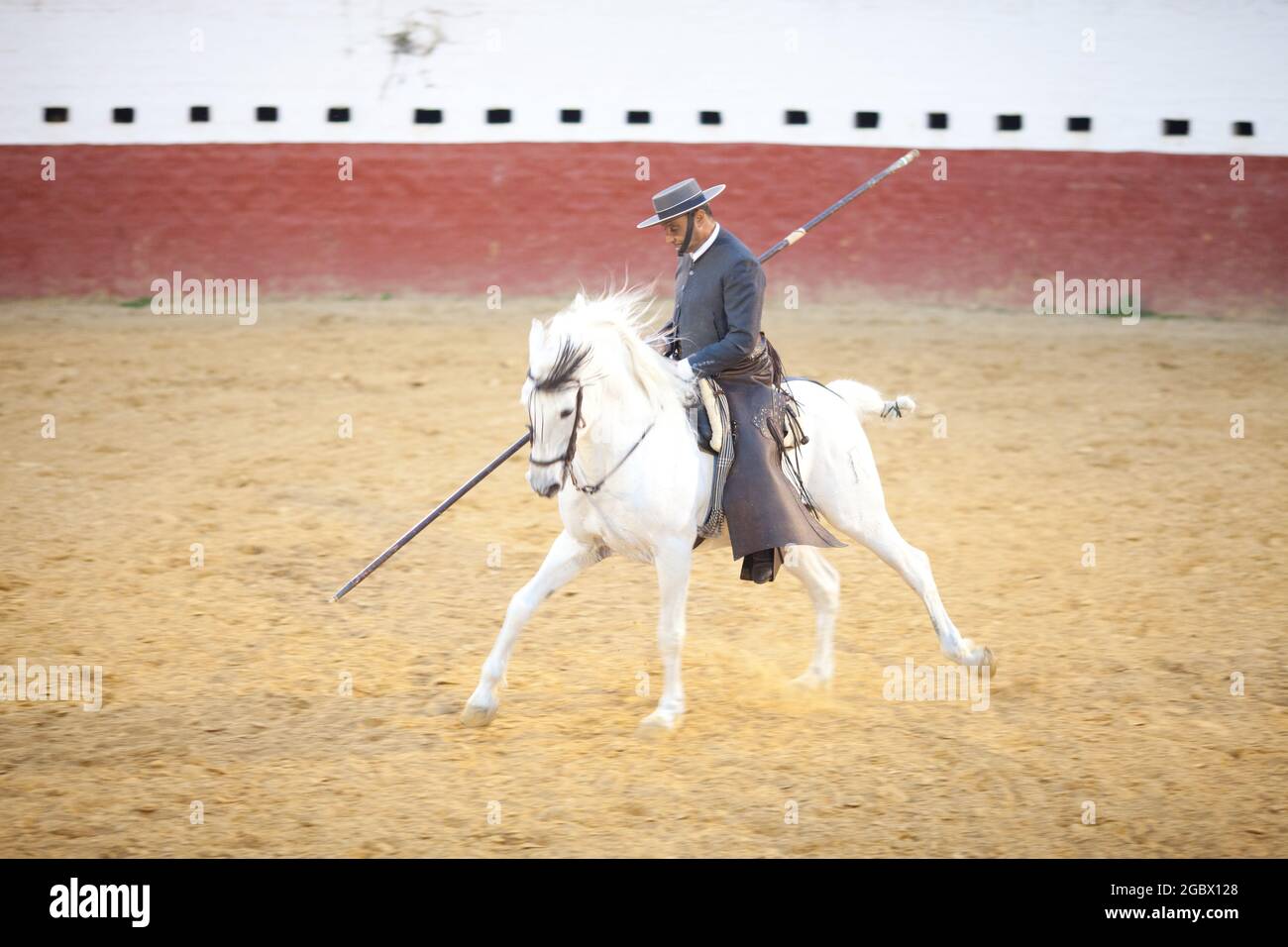 Garrocha pole horse riding hi-res stock photography and images - Alamy