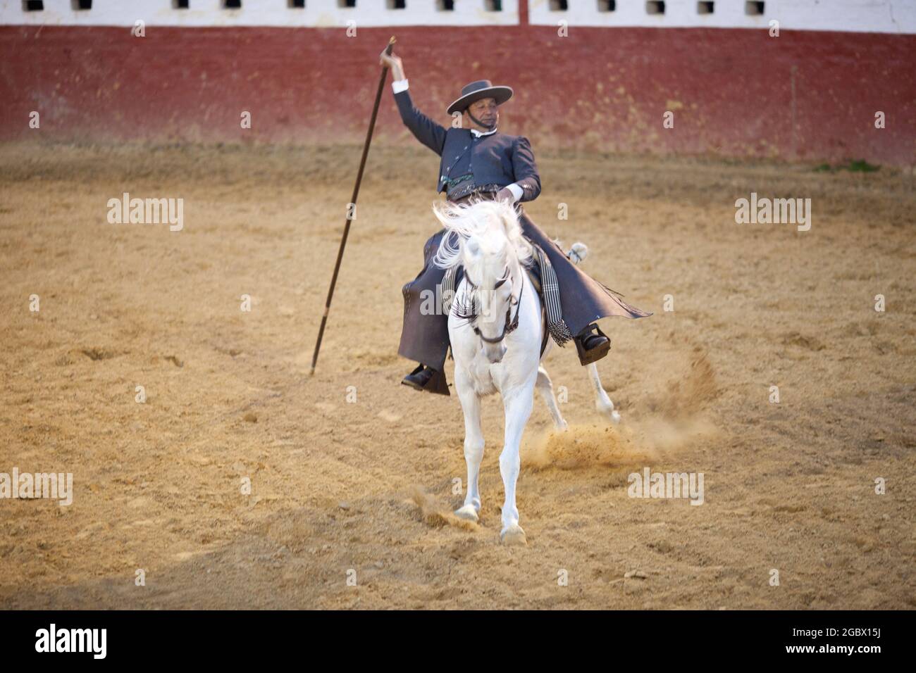 Garrocha pole horse riding hi-res stock photography and images - Alamy
