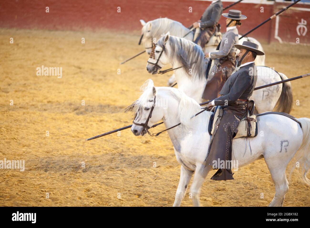 Garrocha pole horse riding hi-res stock photography and images - Alamy