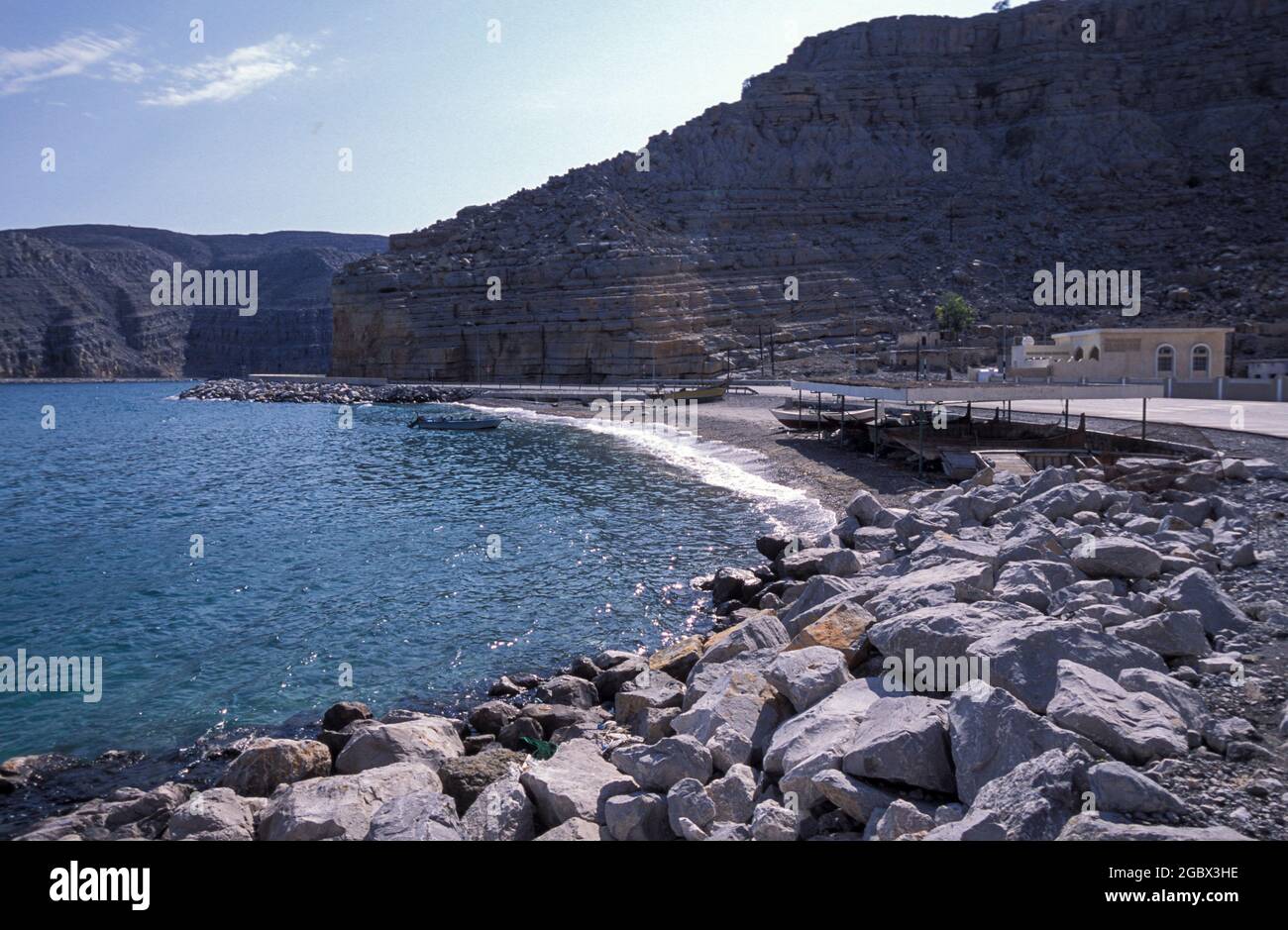 Musandam peninsula beach hi-res stock photography and images - Alamy