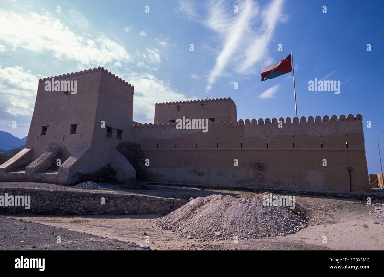 Bukha Castle, Musandam Peninsula, Oman Stock Photo - Alamy
