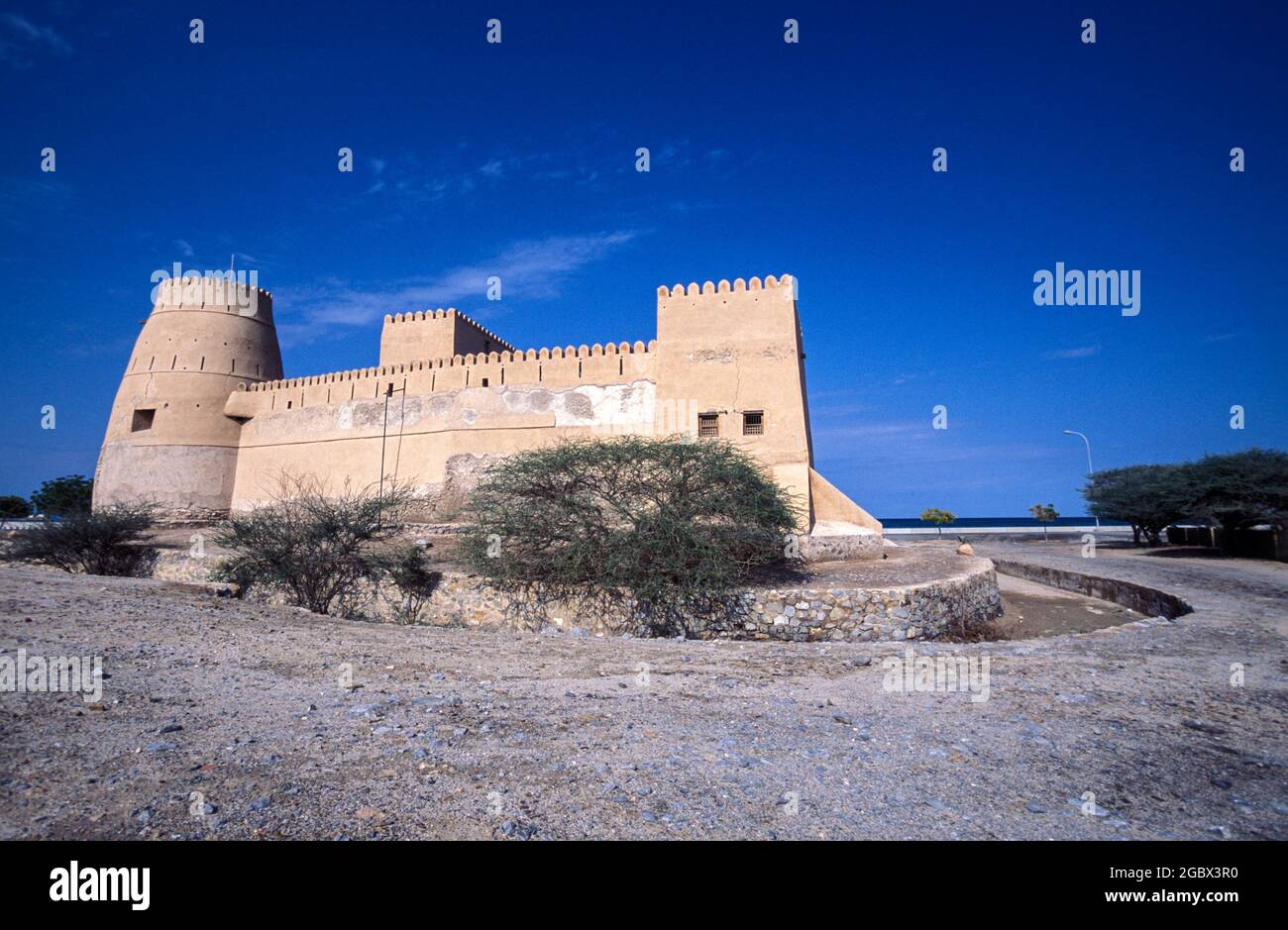 Bukha Castle, Musandam Peninsula, Oman Stock Photo - Alamy