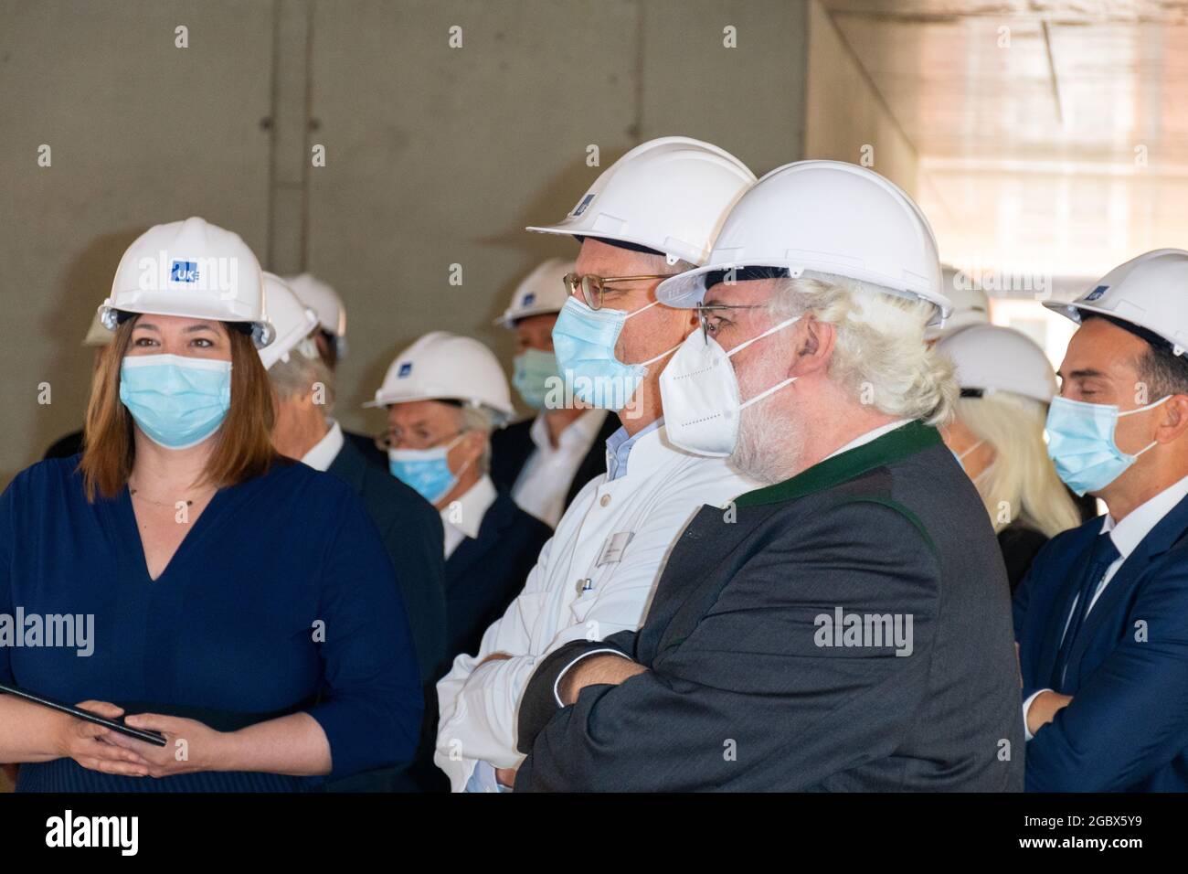 Wissenschaftssenatorin Katharina Fegebank, Prof. Burkhard Göke ...