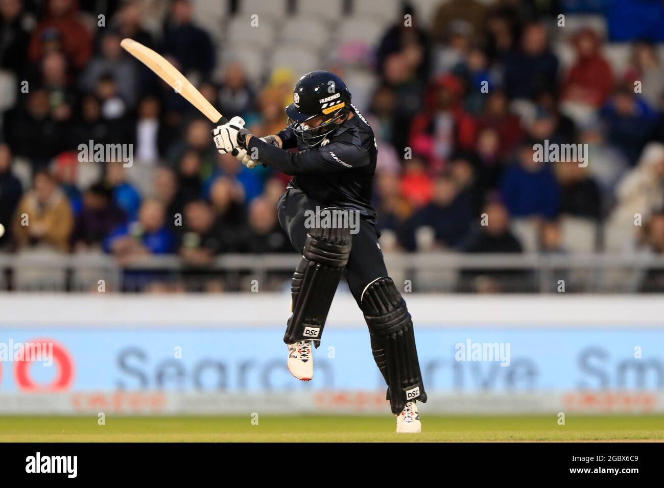 Colin Munro batting for Manchester Originals Stock Photo - Alamy