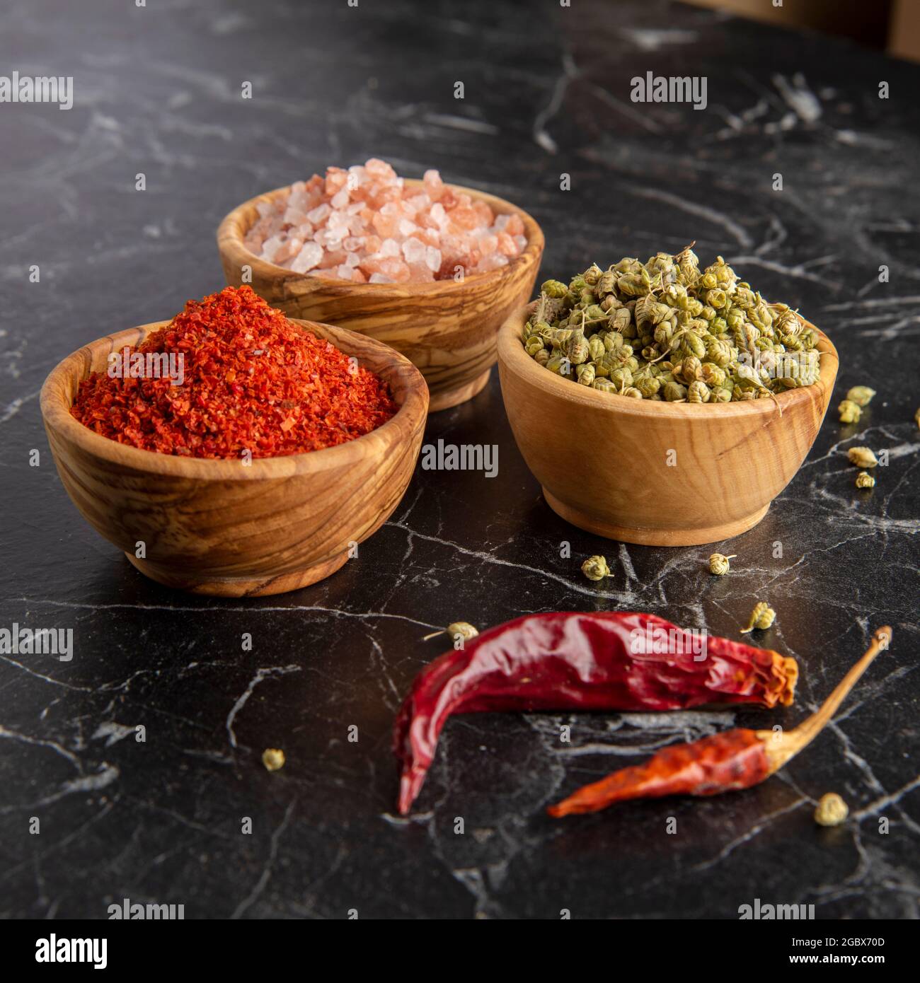 Spice bowls hi-res stock photography and images - Alamy