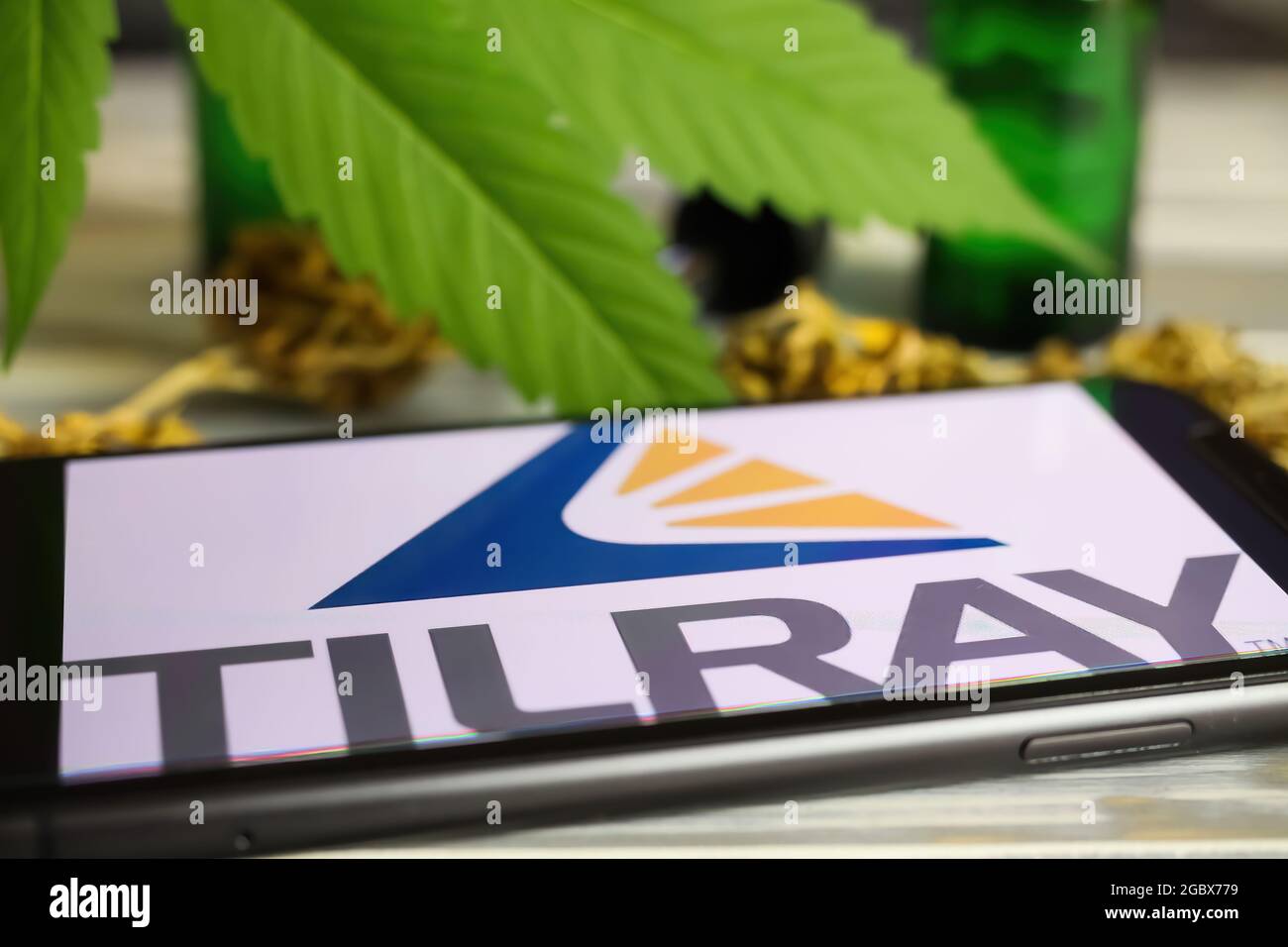 Tilray logo hi-res stock photography and images - Alamy