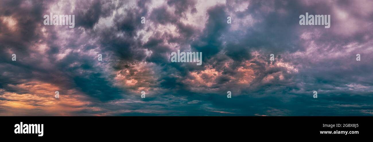 Epic devil fiery clouds hi-res stock photography and images - Alamy