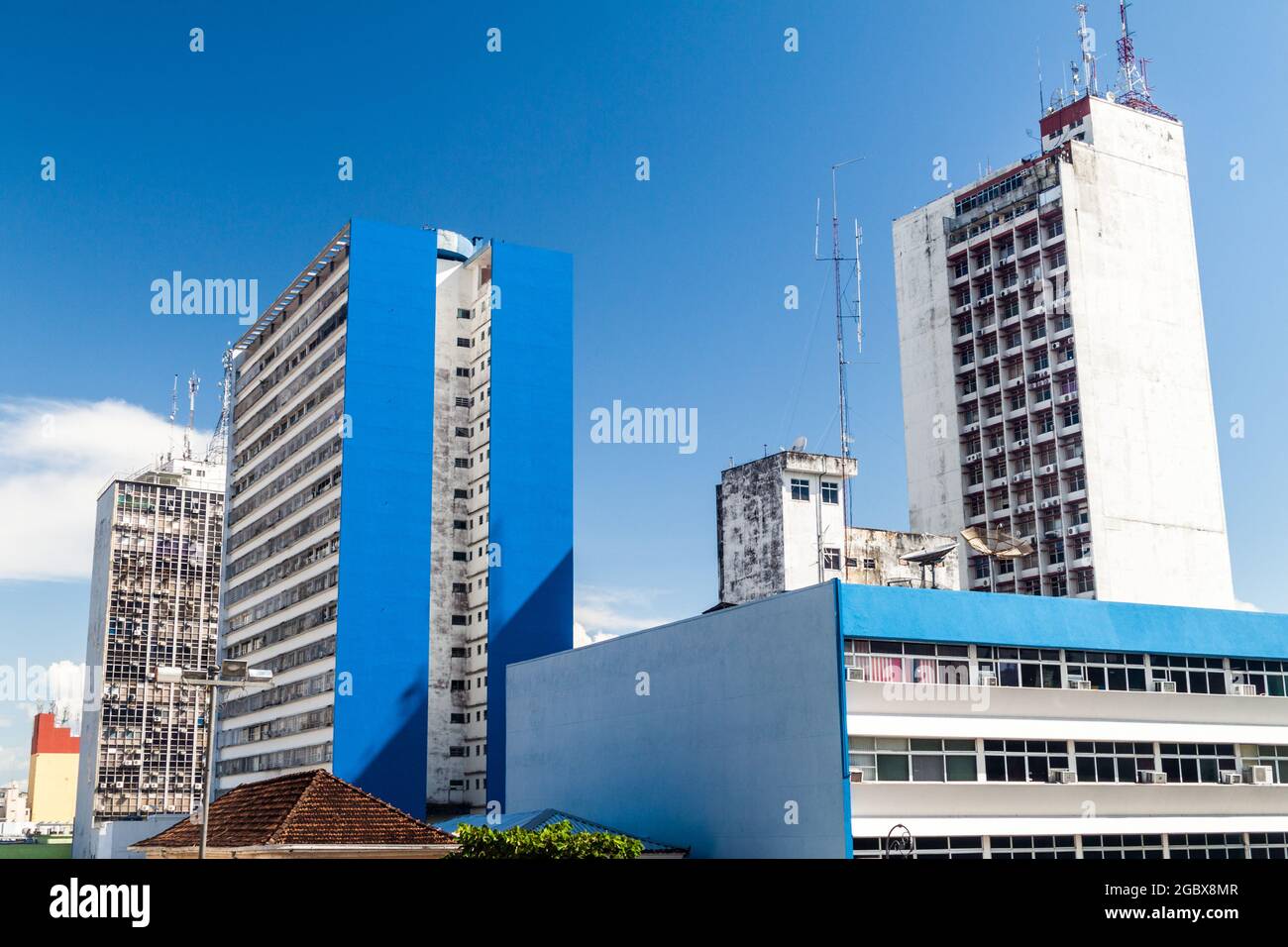 Modern buildings in the center of Manaus, Brazil Stock Photo - Alamy