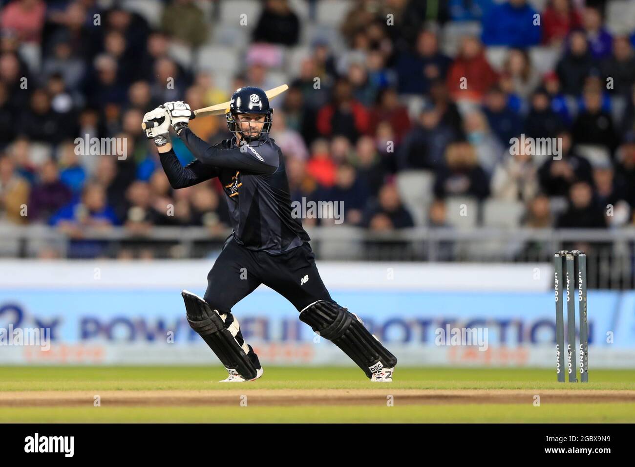 Colin Munro batting for Manchester Originals Stock Photo - Alamy
