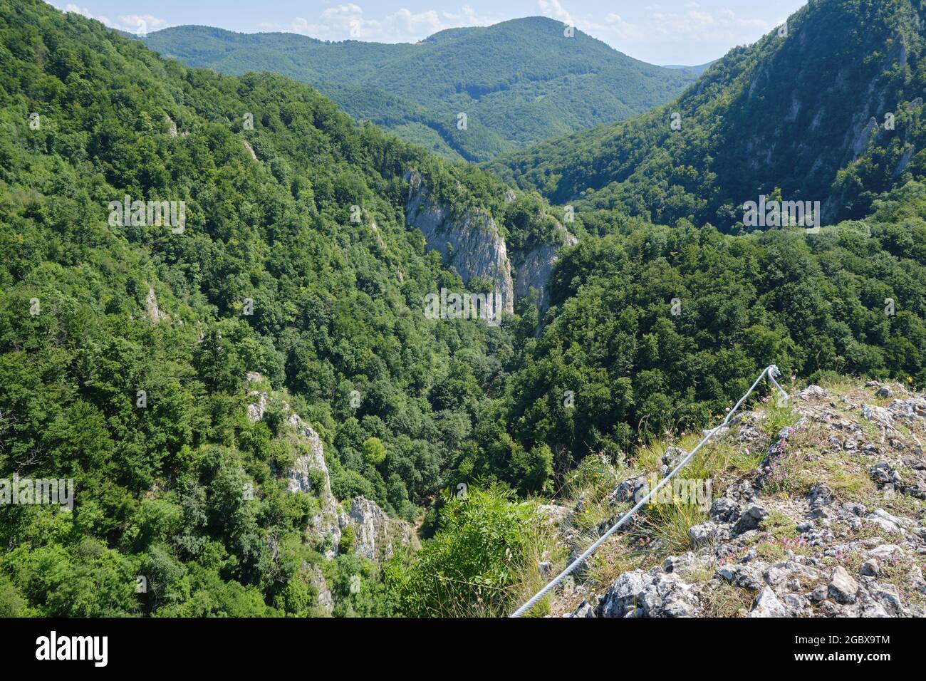 Varghis Gorge in Romania (Vargyas szoros in Hungarian) - overview from ...