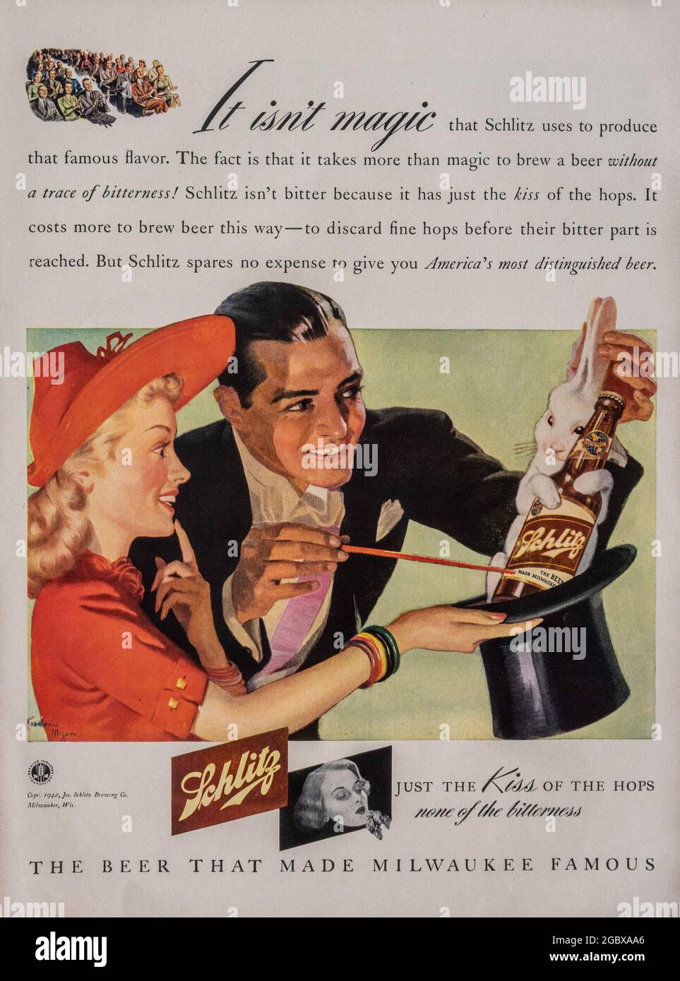 Vintage Life Magazine advertisement, July 6, 1942 issue, USA Stock ...