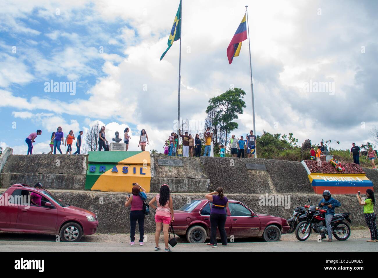 Brazil venezuela border hi-res stock photography and images - Alamy