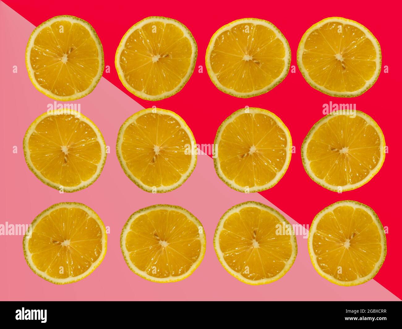 Whole sliced lemon slices hi-res stock photography and images - Alamy