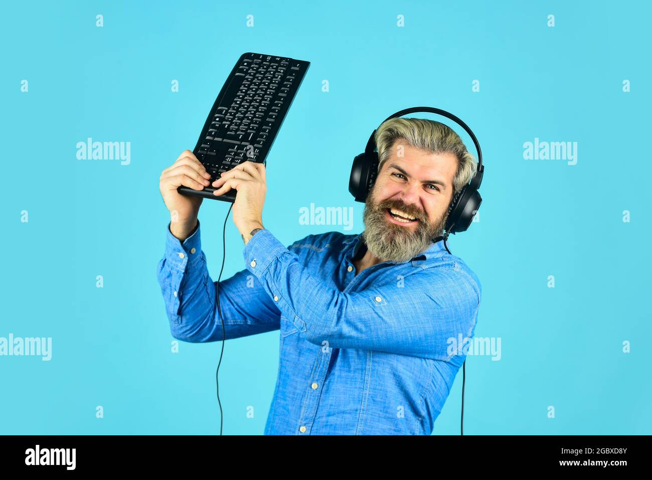 hacker typing. communication concept. support, call center and customer ...
