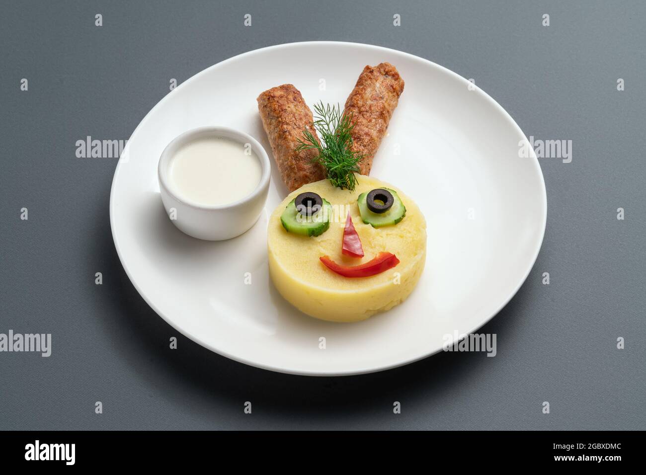 Face food hi-res stock photography and images - Alamy