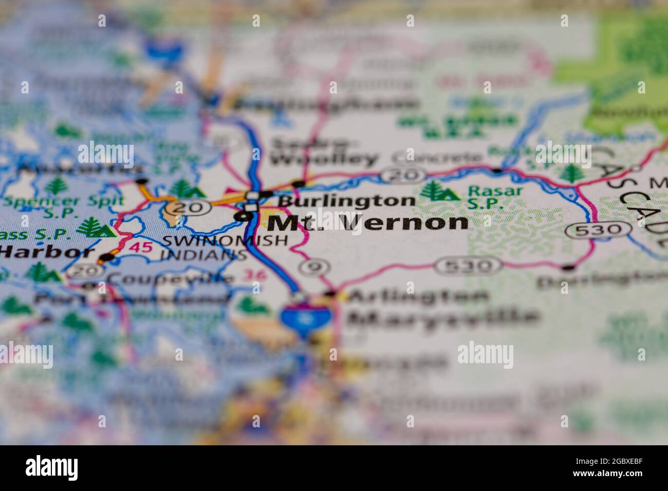 Map of mount washington hi-res stock photography and images - Alamy