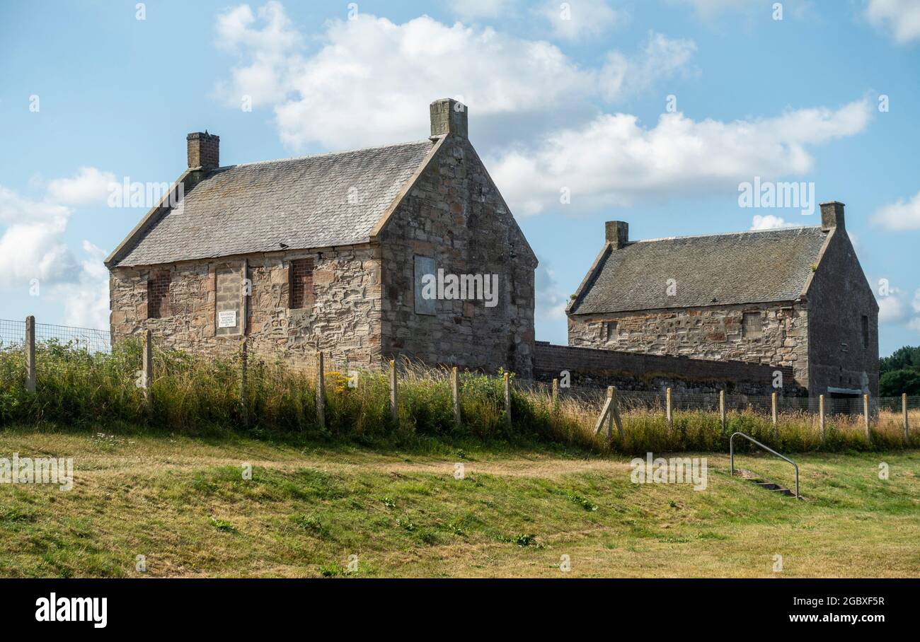 Two Salt Pan Houses (1760) off the south end of the Prestwick's ...