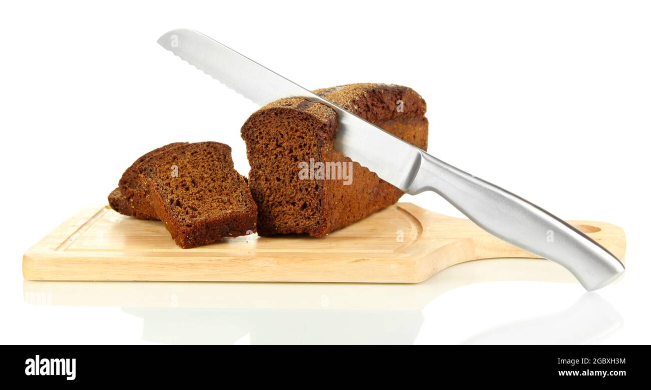 Sliced bun knife blade closeup hi-res stock photography and images - Alamy
