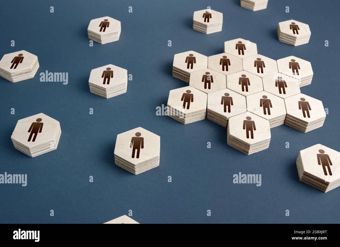 Human formation hi-res stock photography and images - Alamy