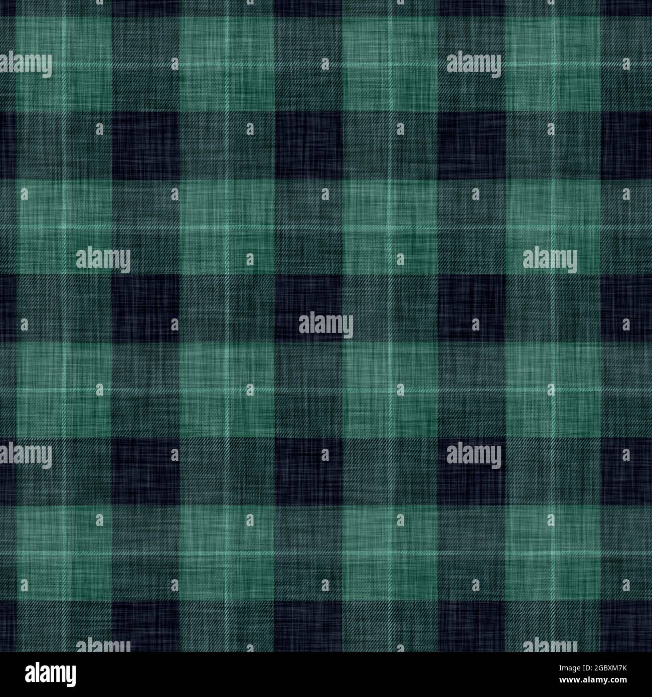 Traditional gingham plaid woven linen texture. Seamless winter style ...