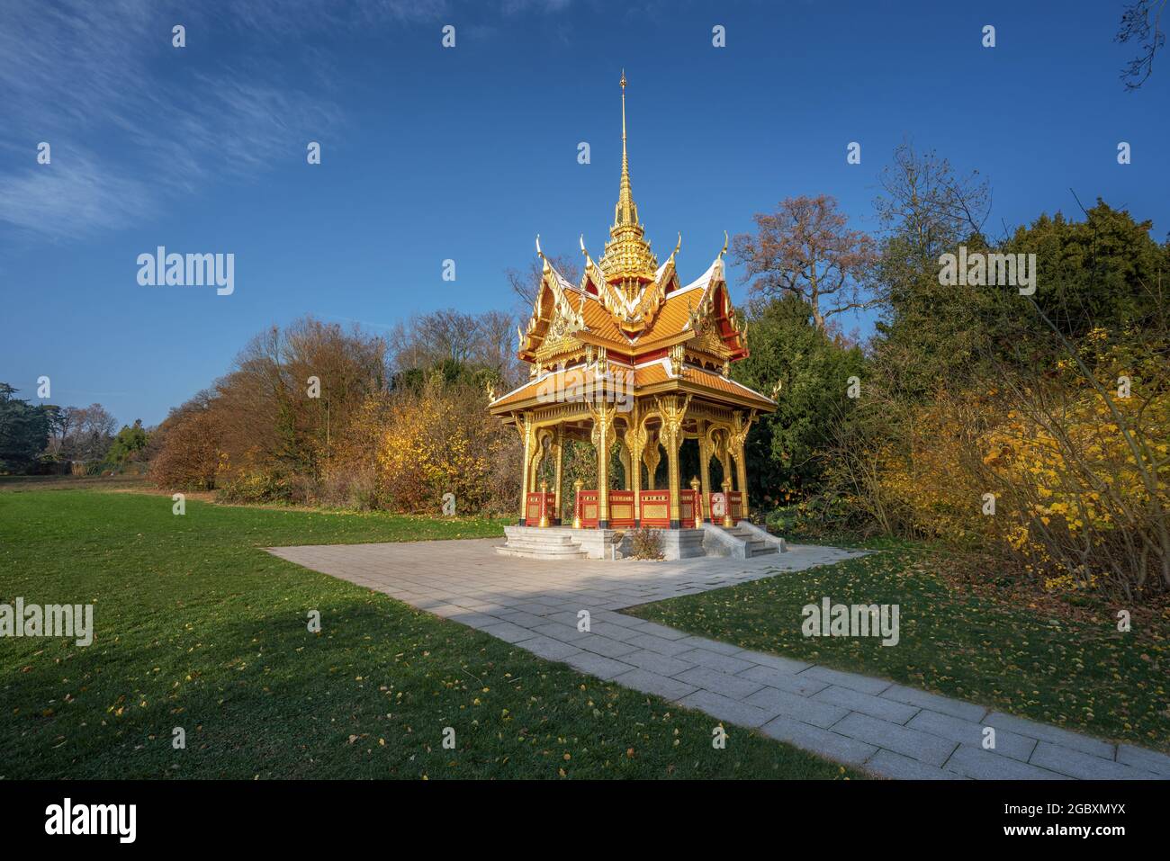 Thai Pavilion - Lausanne, Switzerland Stock Photo - Alamy