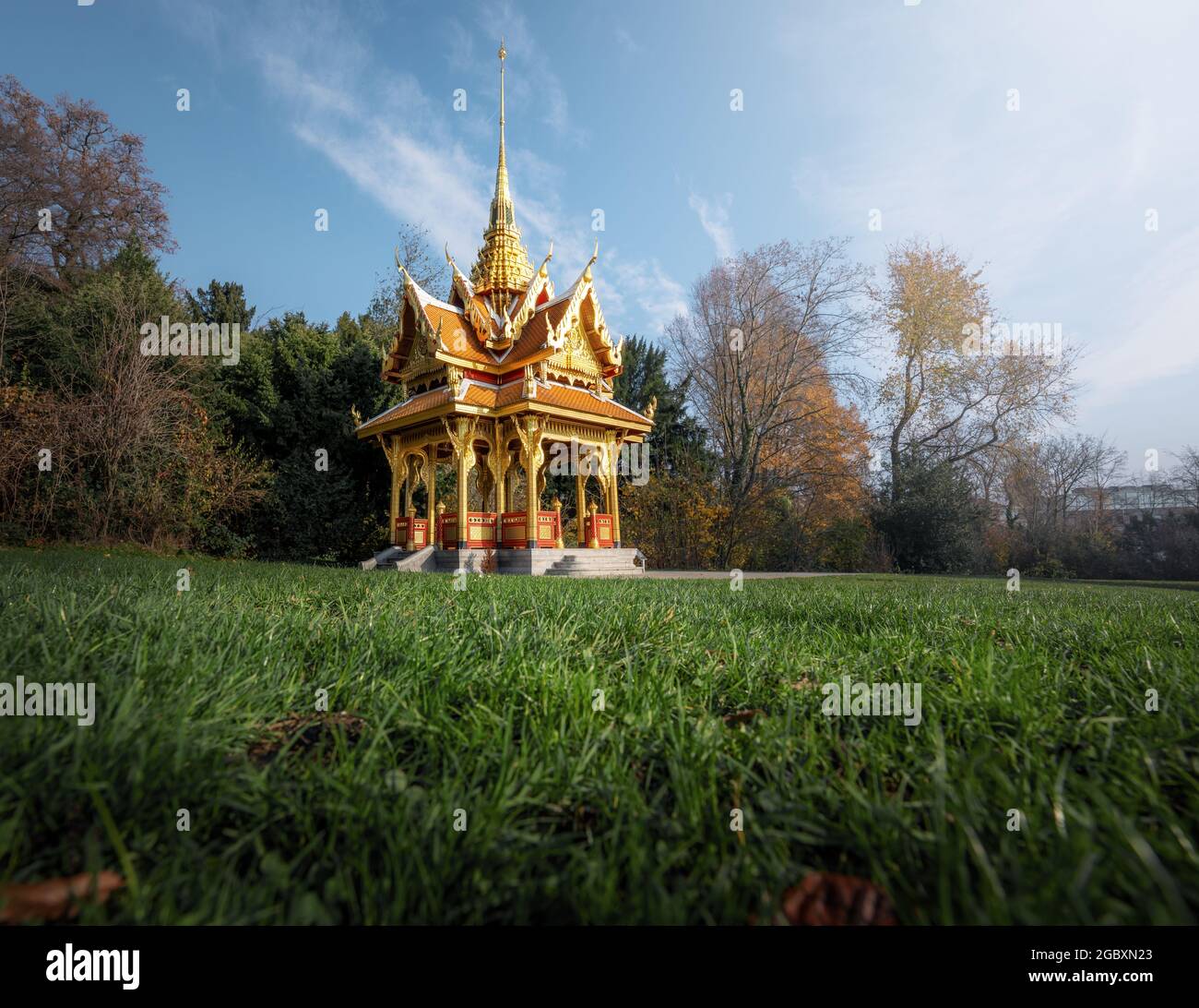 Thai Pavilion - Lausanne, Switzerland Stock Photo - Alamy