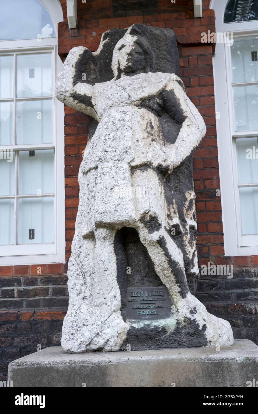 statue of Deus Lunus at Woolwich South East London Stock Photo - Alamy