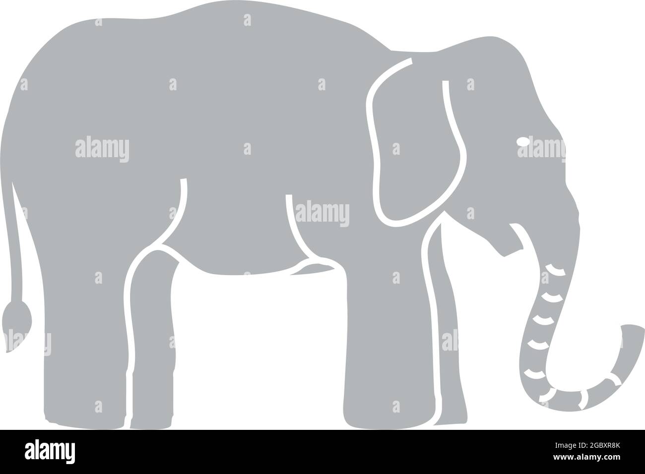 elephant pachyderm animal Stock Vector Image & Art - Alamy