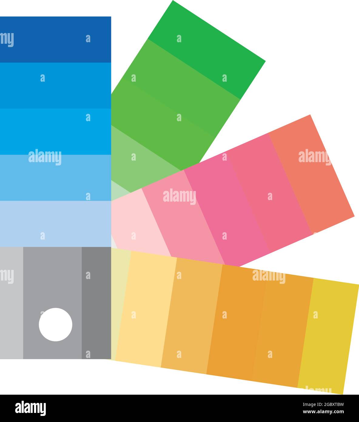 swatch color guide Stock Vector Image & Art - Alamy